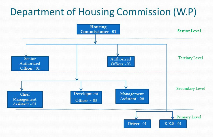 Organizational Structure – Department of Housing Comissioner-WP
